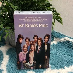Media | St Elmos Fire Vhs Demi Moore Rob Lowe | Poshmark